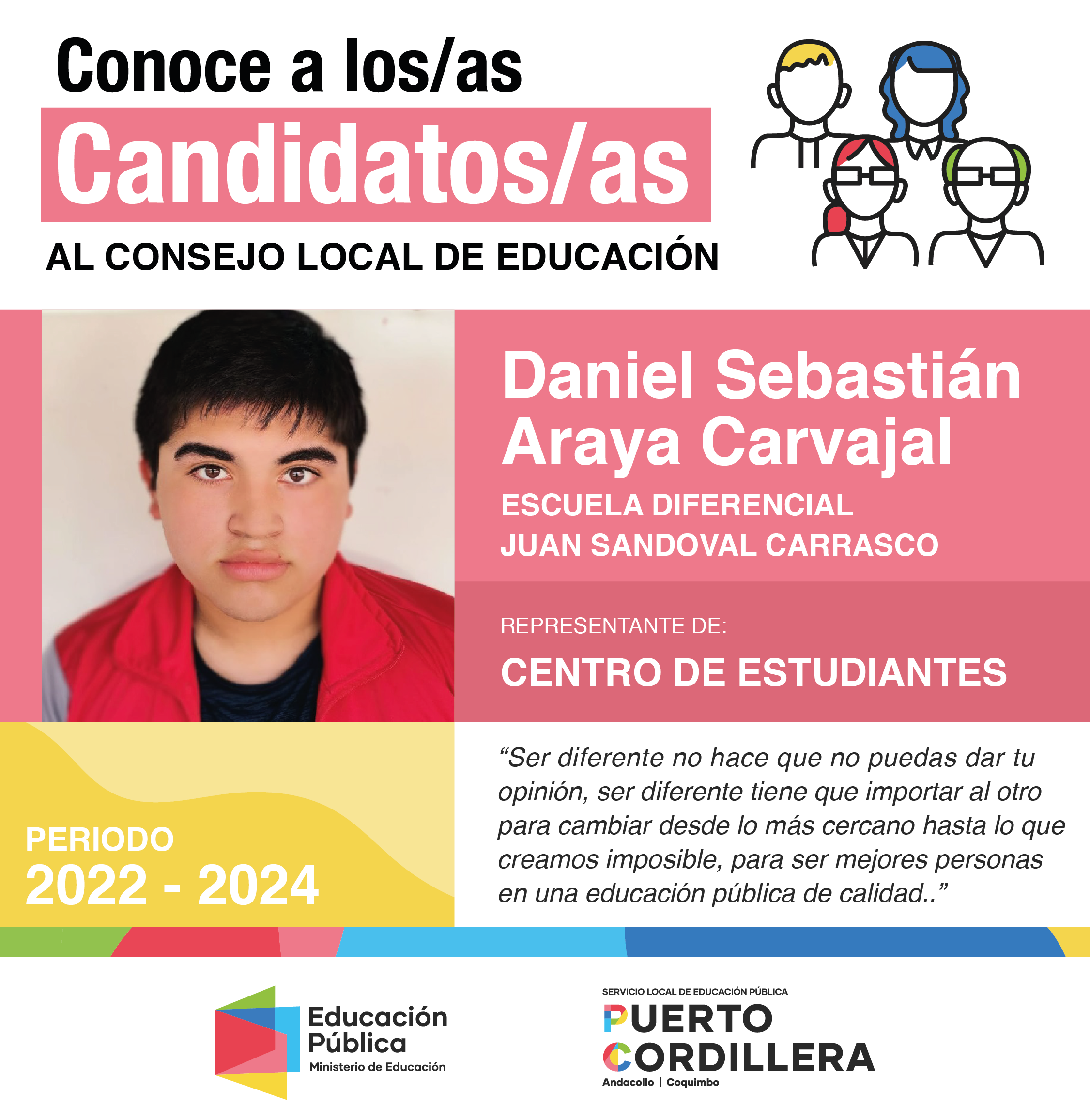 Daniel Araya-Centro de Estudiantes - SLEP Puerto Cordillera
